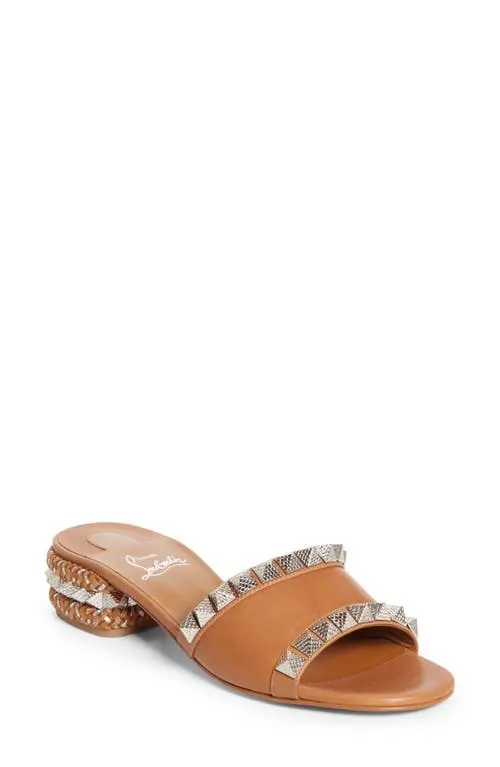 CHRISTIAN LOUBOUTIN Pyramule Slide Sandal