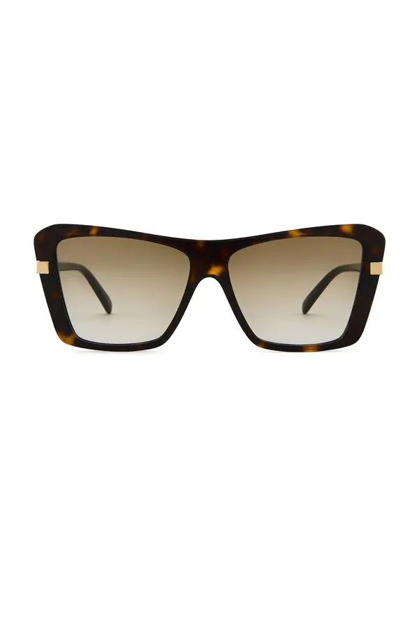 Stella McCartney Slim Sunglasses - Dark Havana & Gradient Brown