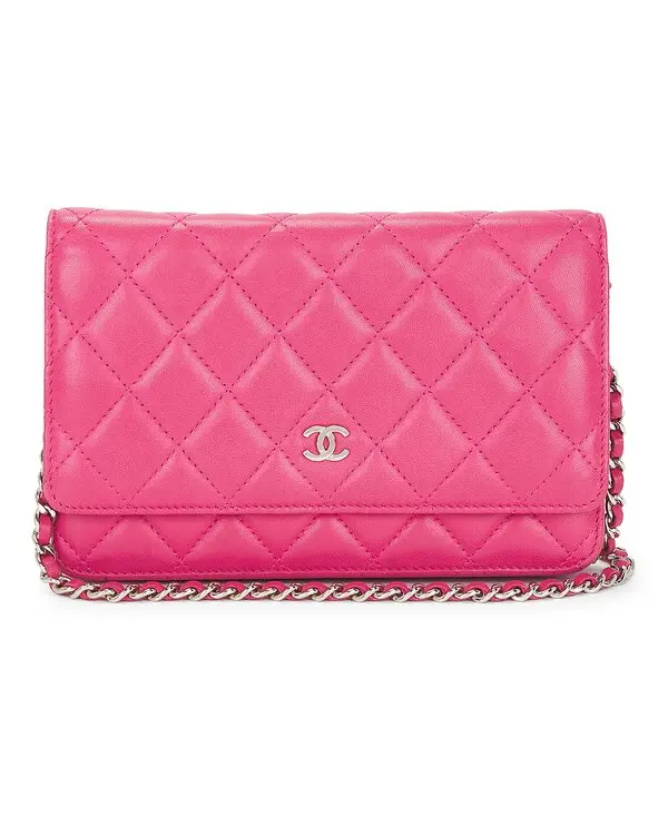 FWRD RENEW Chanel Lambskin Wallet On Chain