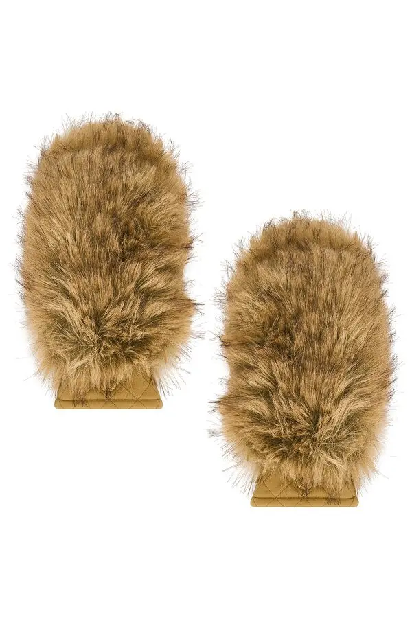 Goldbergh Hill Mittens - Caramello