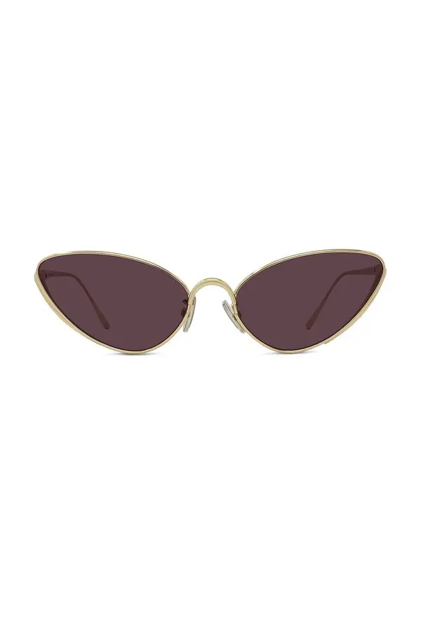 Loewe Signature Sunglasses - Shiny Endura Gold & Violet