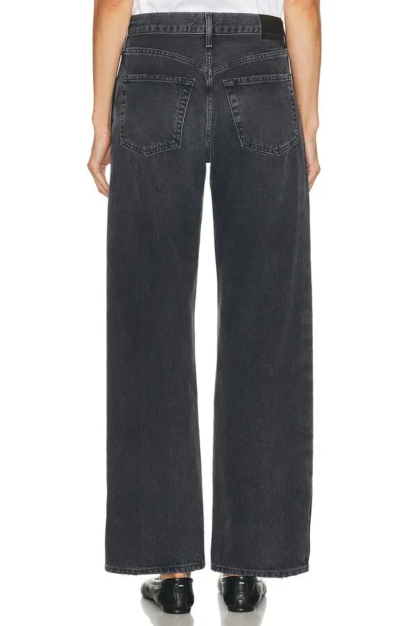 Citizens Of Humanity Lindz Low Rise Easy Straight Jeans - Kuro