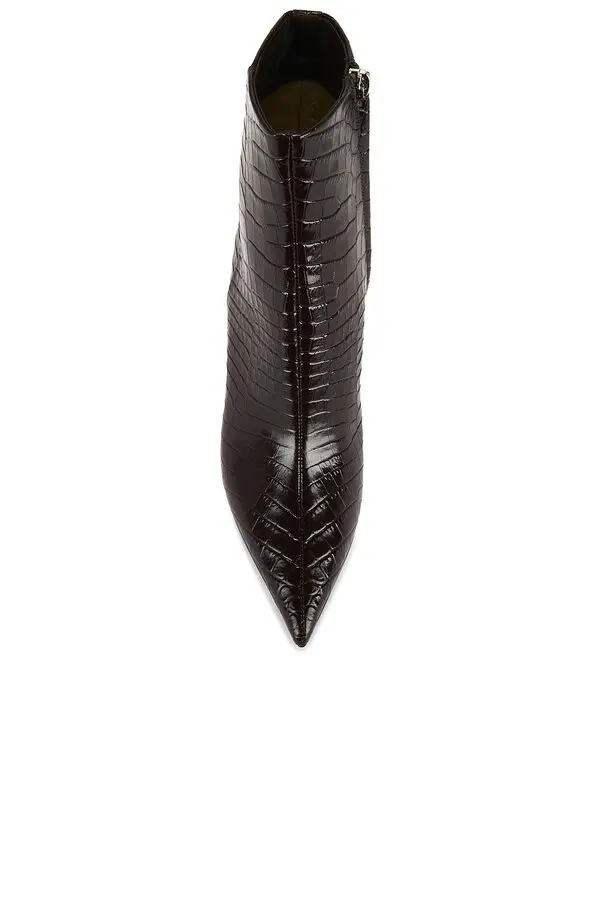 JIMMY CHOO Frankie 85 Boot - Chocolate