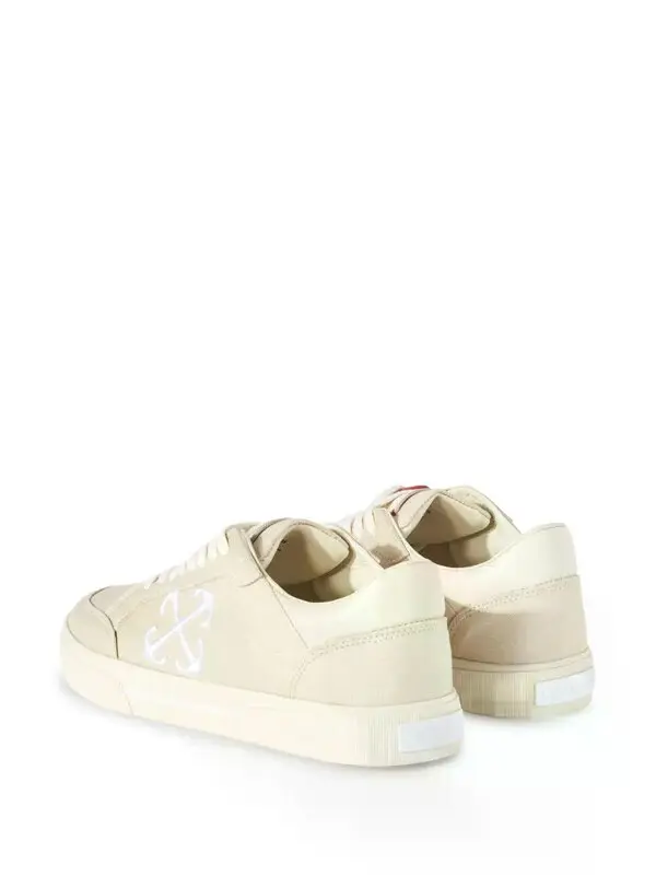 Off-White Vulcanized Canvas Sneakers