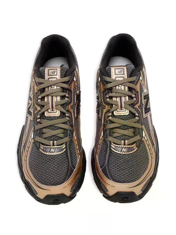 NEW BALANCE U740bd2 Panelled Sneakers - Black