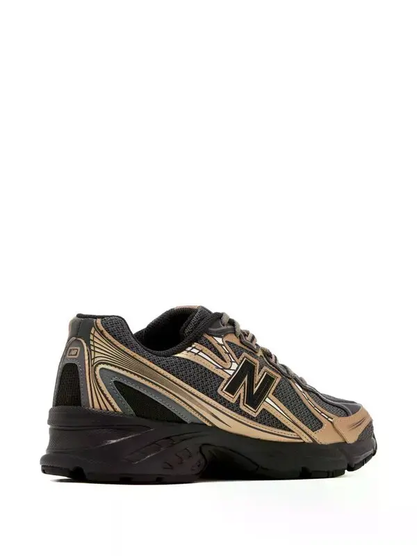 NEW BALANCE U740bd2 Panelled Sneakers - Black