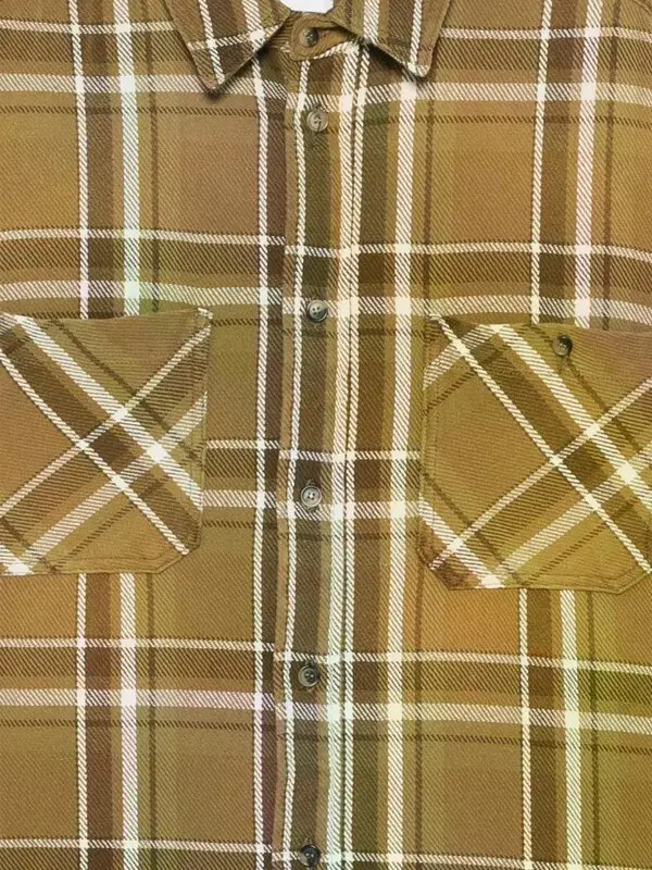 HAIKURE Checked Overshirt With Chest Pockets