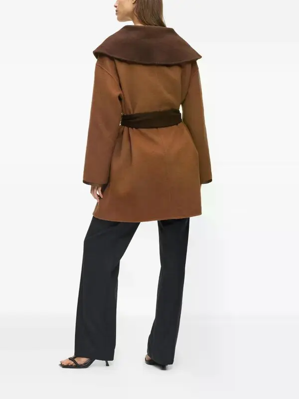 Karl Lagerfeld Reversible Belted Coat