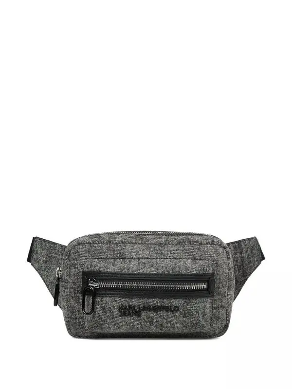 Karl Lagerfeld Washed Denim Belt Bag