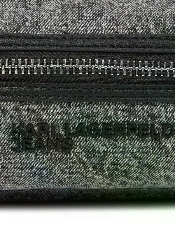Karl Lagerfeld Washed Denim Belt Bag