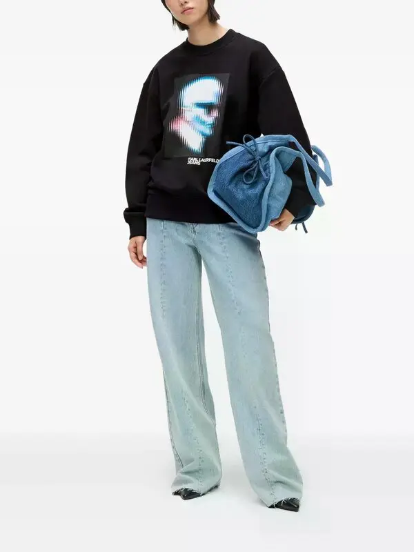 Karl Lagerfeld Digitized Karl Sweatshirt