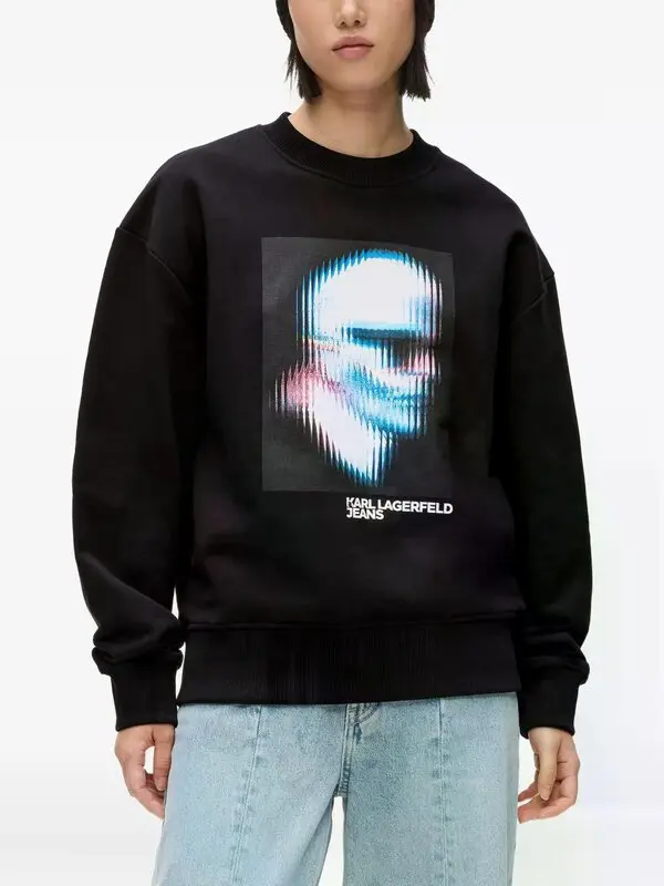 Karl Lagerfeld Digitized Karl Sweatshirt