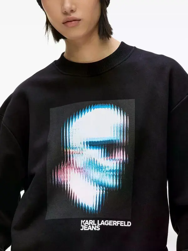 Karl Lagerfeld Digitized Karl Sweatshirt