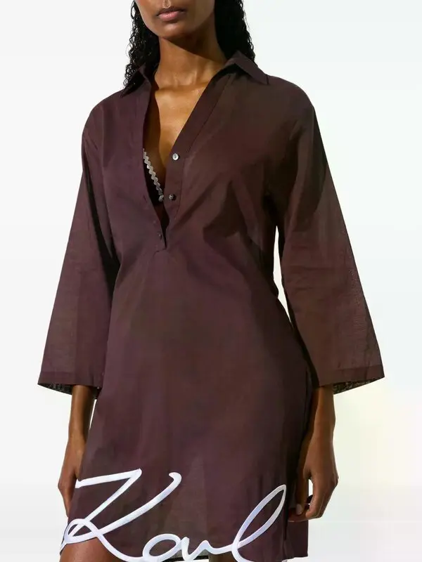 Karl Lagerfeld Signature Beach Dress