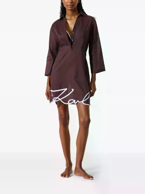 Karl Lagerfeld Signature Beach Dress