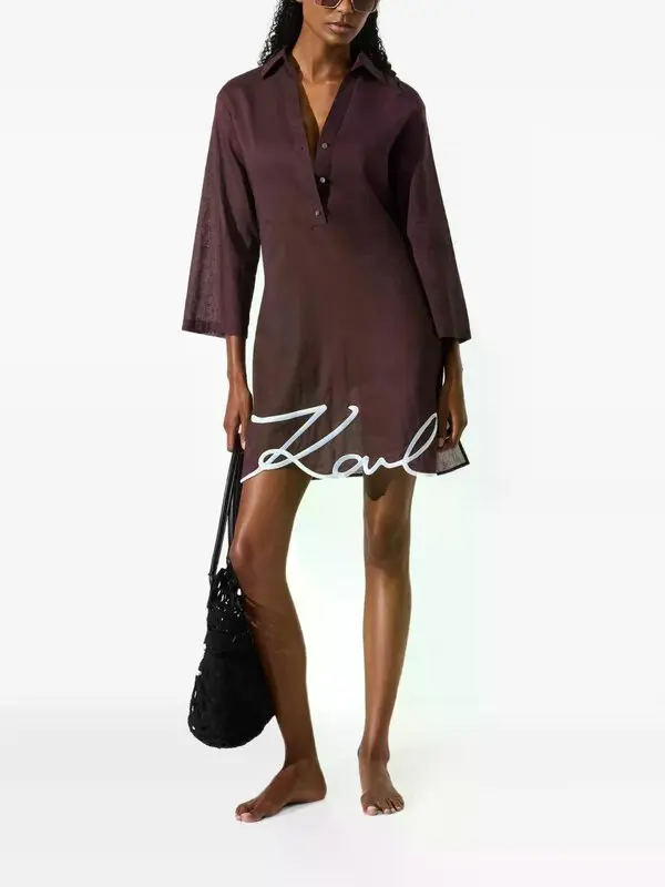 Karl Lagerfeld Signature Beach Dress
