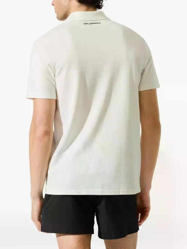 Karl Lagerfeld Monogram-pin T-shirt