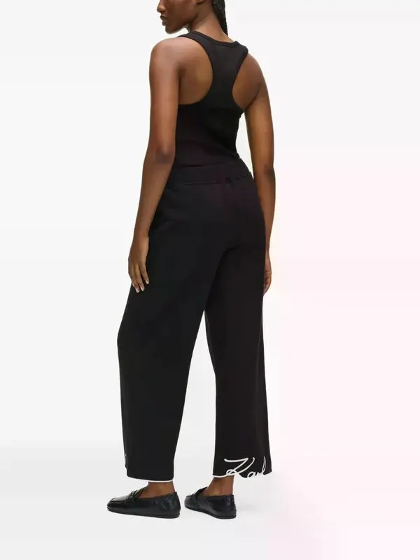 Karl Lagerfeld Signature Hem Track Pants