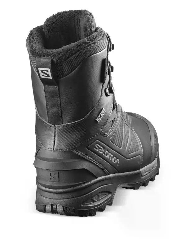 SALOMON Lace-up Panelled Boots