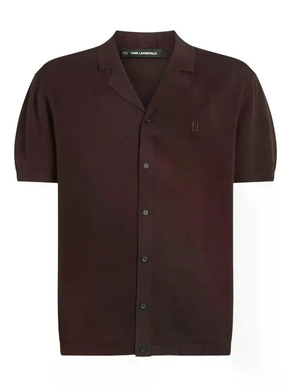 Karl Lagerfeld Monogram-detail Shirt