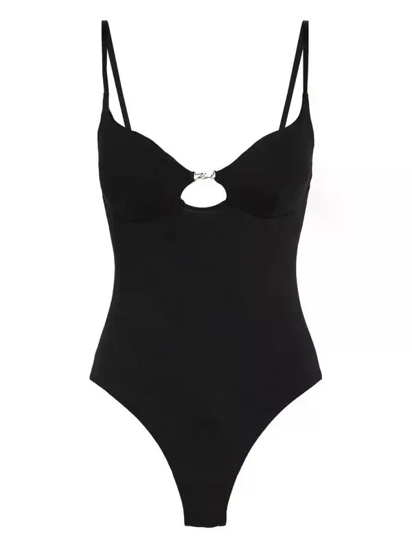 Karl Lagerfeld Cut-out Bodysuit