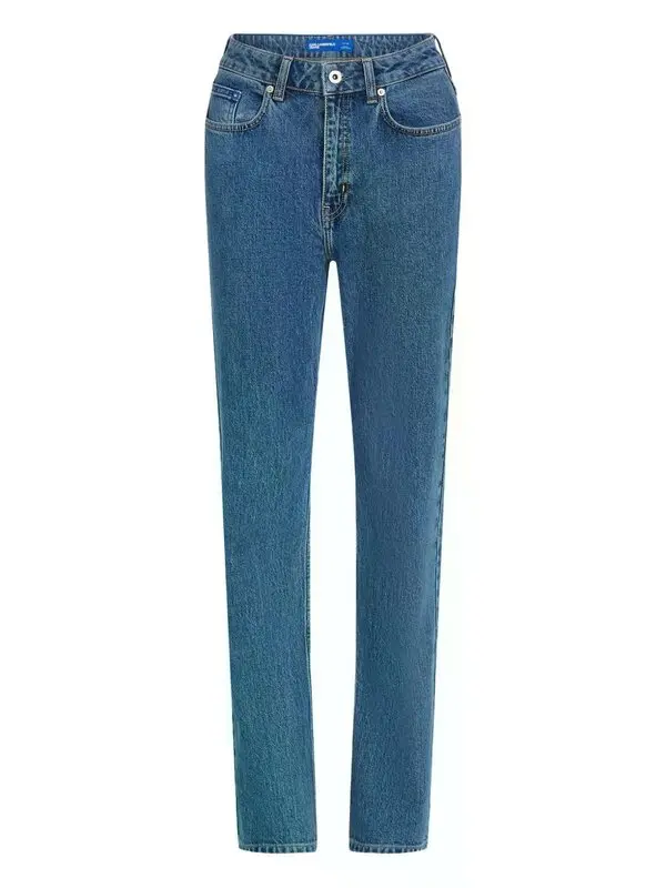 Karl Lagerfeld Logo-patch Straight Leg Jeans