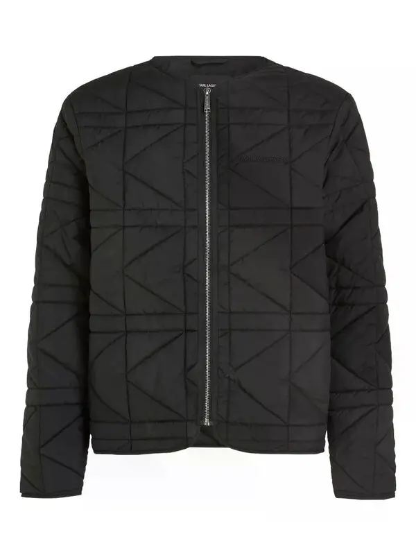 Karl Lagerfeld Quilted Jacket - Black