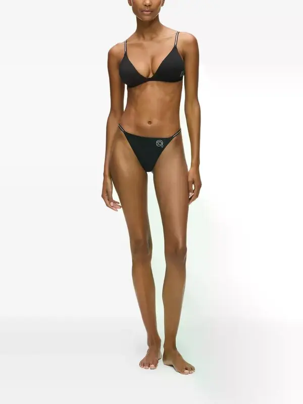 Karl Lagerfeld Logo-detailing Triangle Bra