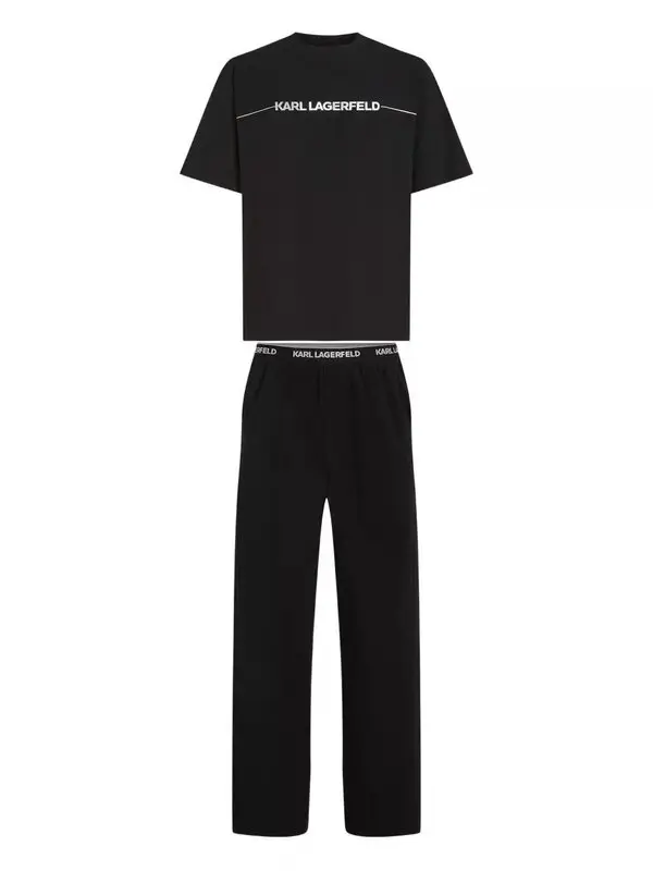 Karl Lagerfeld Logo Pajama Set