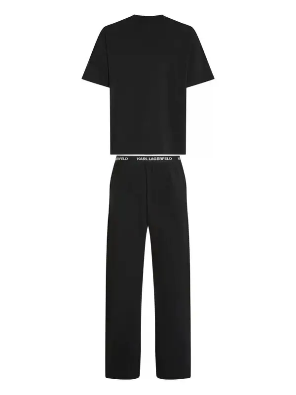 Karl Lagerfeld Logo Pajama Set