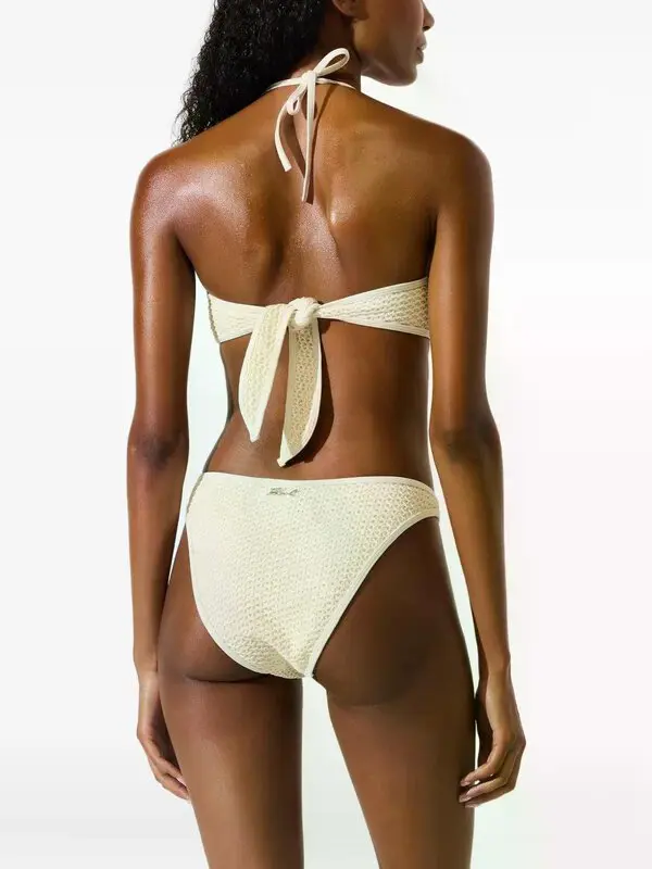 Karl Lagerfeld Ring Embellished Bikini Briefs