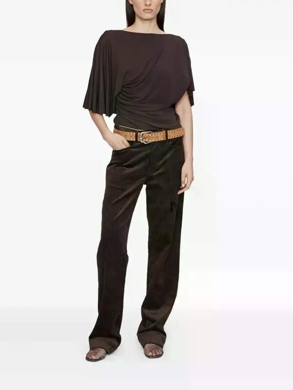 Christopher Esber Fluted Jersey Top