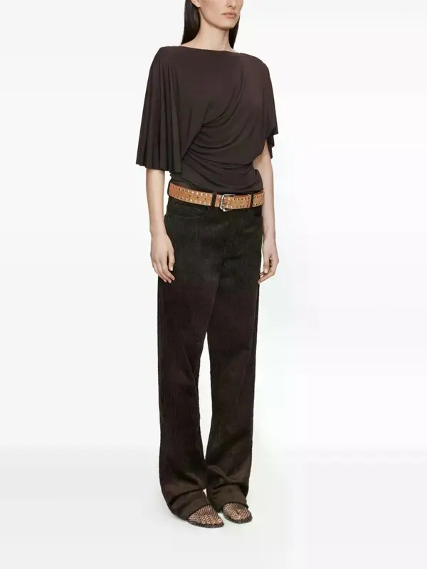 Christopher Esber Fluted Jersey Top