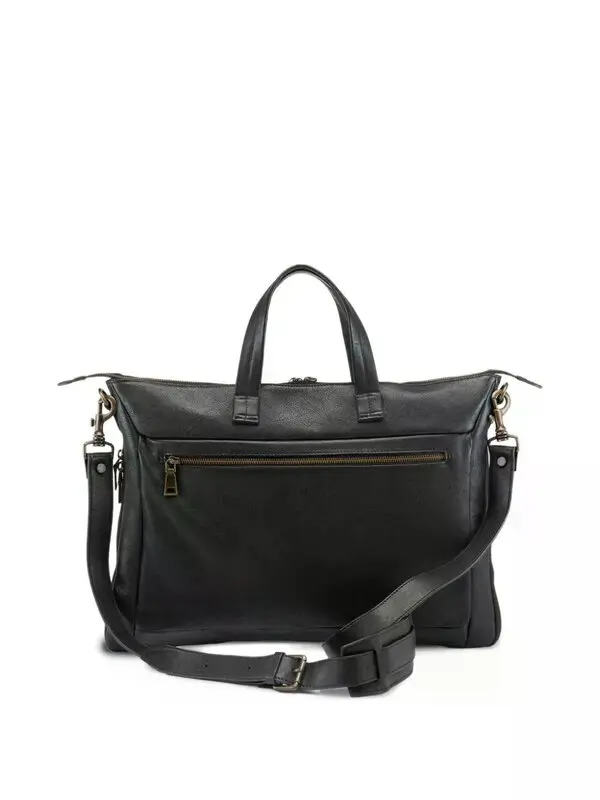 Officine Creative Zip Buffalo Leather Backpack
