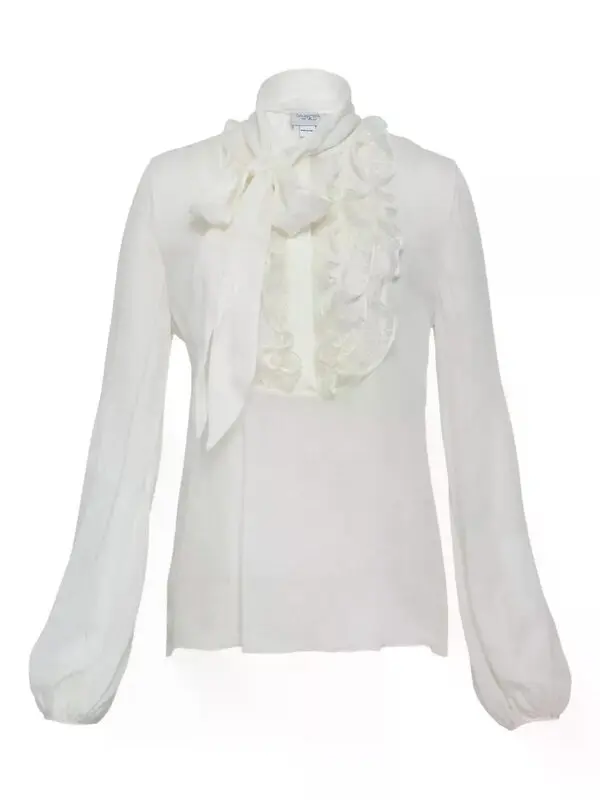 Giambattista Valli Ruffled-trim Blouse