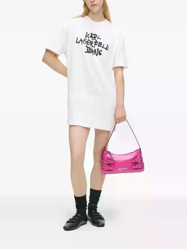 Karl Lagerfeld Crew-neck T-shirt Dress