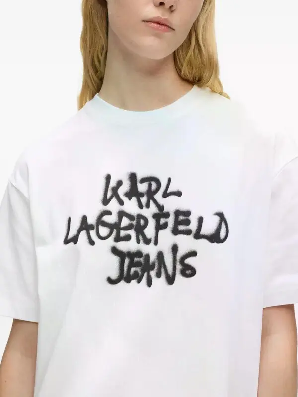 Karl Lagerfeld Crew-neck T-shirt Dress