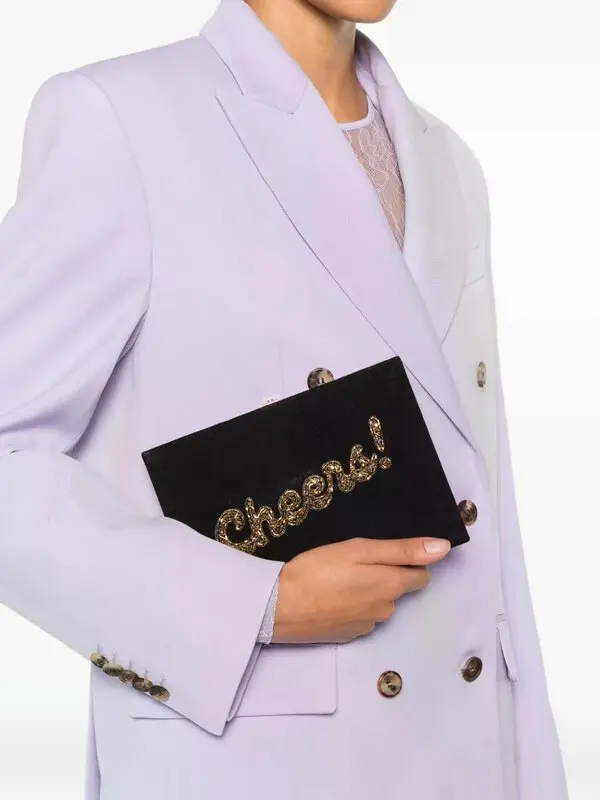 OLYMPIA LE-TAN Cheers Beaded Mini Bag