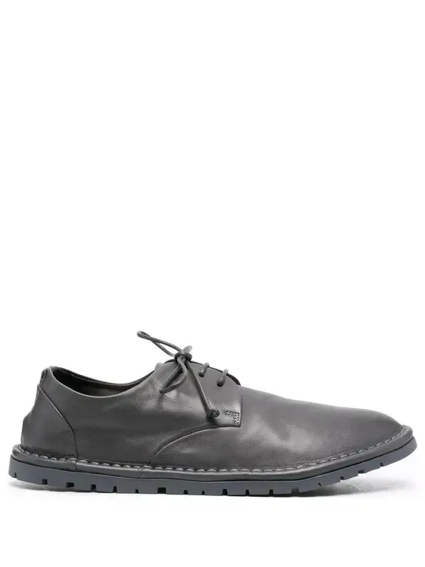 Marsèll Ultra-flat Leather Derby Shoes - Grey