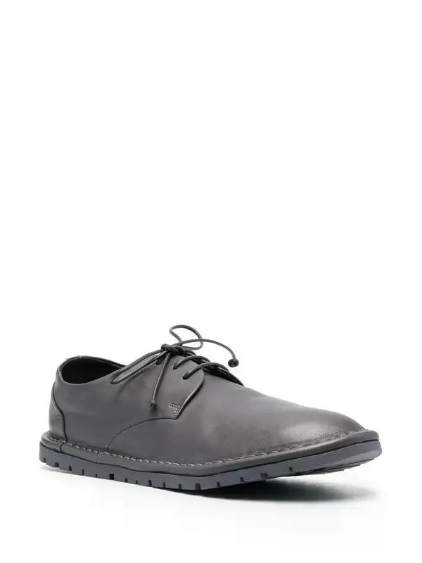 Marsèll Ultra-flat Leather Derby Shoes - Grey