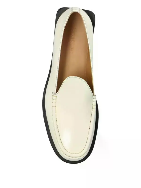Jacquemus Les Moccasins Panelled Brogues - White