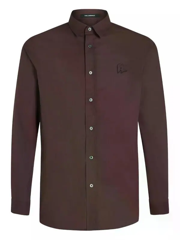 Karl Lagerfeld Monogram-detail Shirt