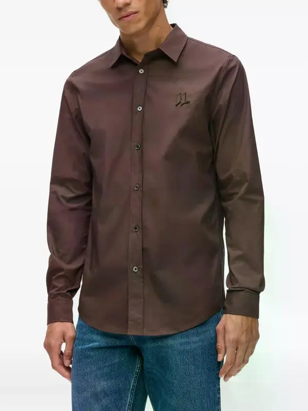 Karl Lagerfeld Monogram-detail Shirt