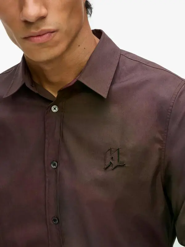 Karl Lagerfeld Monogram-detail Shirt