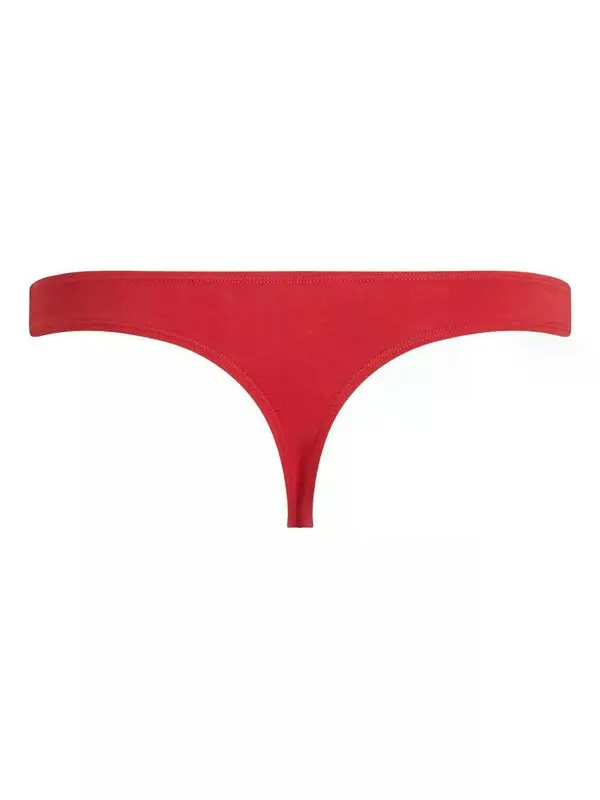 Karl Lagerfeld Embroidered-motif Thong