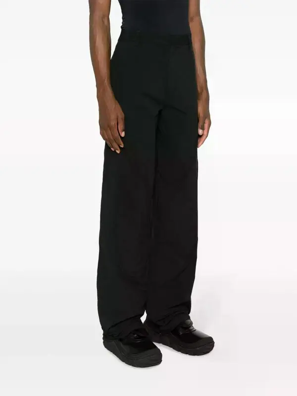 HELIOT EMIL Mid-rise Stud-detailing Trousers