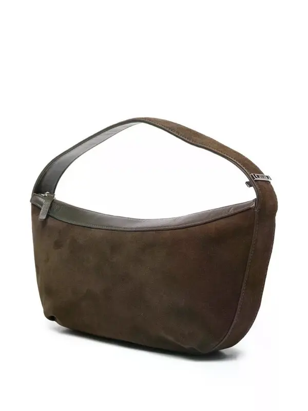 Staud Demy Zip Shoulder Bag - Brown