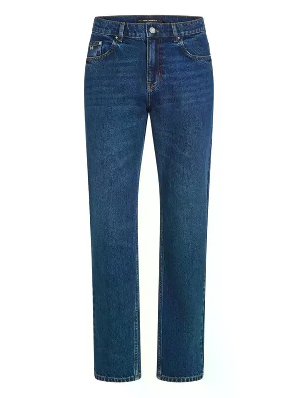Karl Lagerfeld Five-pocket Straight Jeans