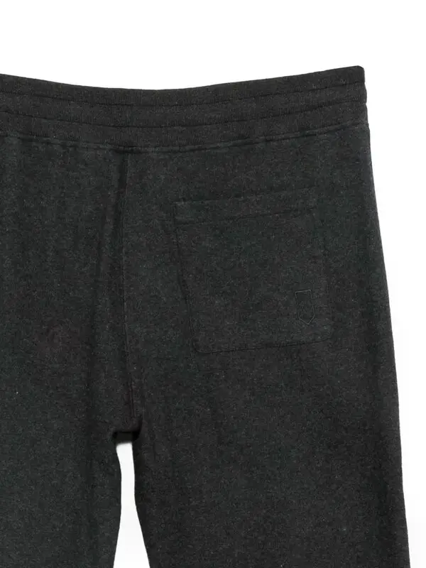 Canali Cotton Blend Track Pants - Grey