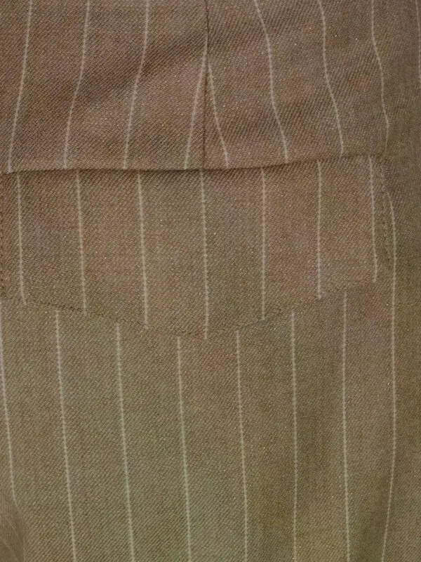 Peserico Striped Tailored Trousers